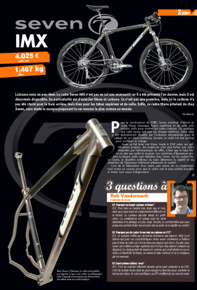 02 Bike Magazine: Seven IMX – Seven Cycles